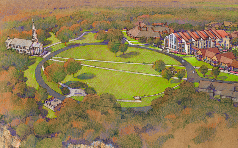 Parker Studios Inc. - PRINCIPIA COLLEGE - Colored Pencil Series